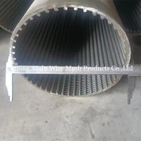 China Stainless Steel Water Well Screen Pipe 1 to 200 Inch 3x6mm Wedge Wire for Oil Gas Mining for sale
