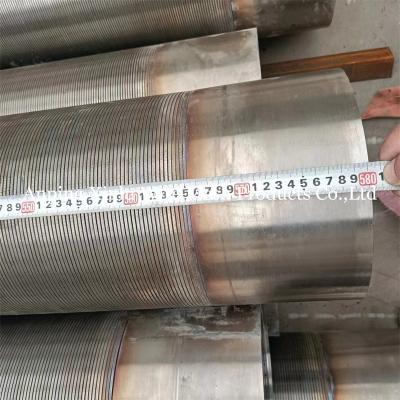 China Stainless Steel Water Well Screen Pipe NPT Threaded 1-200 Inch 200 PSI for sale