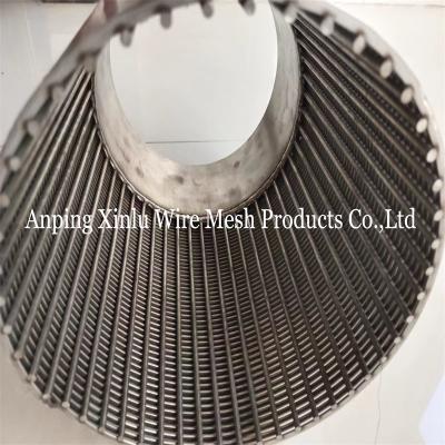 China FOTI V-Wire Wrapped Johnson Type Water Well Screen Pipe 0.03mm-10mm Slot 1-200 Inch for sale