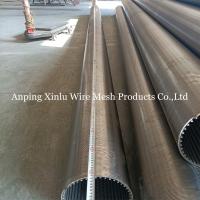 China Stainless Steel Wedge Wire Water Well Screen Pipe 200 PSI Johnson Filter for Oil Pump for sale