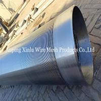 China Stainless Steel Wedge Wire Water Well Screen Pipe 200 PSI Johnson Filter for Oil Pump for sale