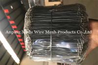 China Galvanized Double Loop Tie Wire 1.0mm 16 Gauge Soft Binding Wire for Construction for sale