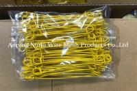 China Galvanized Double Loop Tie Wire 1.0mm 16 Gauge Soft Binding Wire for Construction for sale
