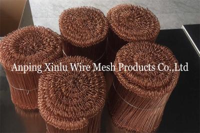 China Black Annealed Double Loop Tie Wire 18GA 2500pcs Bundle 550MPa Tensile Strength for Rebar Binding for sale