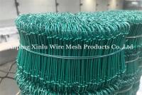 China PVC Coated Double Loop Tie Wire 16 Gauge 1.0mm for Rebar Binding 10-22cm Length for sale