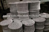 China Copper Double Loop Wire Ties 1.0mm x 200mm 1000pcs Bundle for Secure Binding for sale