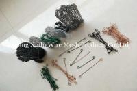 China 380MPa Double Loop Bale Tie Wire 1.2-1.6mm 16 Gauge 2.22kg Bundle for Construction Binding for sale