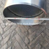 China Stainless Steel V Wire Screen Pipe 0.05-10mm Slot Custom Length for Activated Carbon Filter for sale