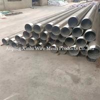 China V Wire Wrapped Continuous Slot Johnson Screen Pipe 2.9m 5.9m Standard Length 1-20 inch Diameter for sale