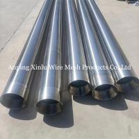 China V Wire Wrapped Continuous Slot Johnson Screen Pipe 2.9m 5.9m Standard Length 1-20 inch Diameter for sale