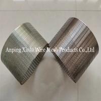 China FOTI Flow type Wedge / V Wire wrapped johsnon screen pipe with 6