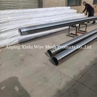 China Customized Stainless Steel V Wire Wrapped Screen Pipe Slot 0.05-10mm 1-20inch for sale