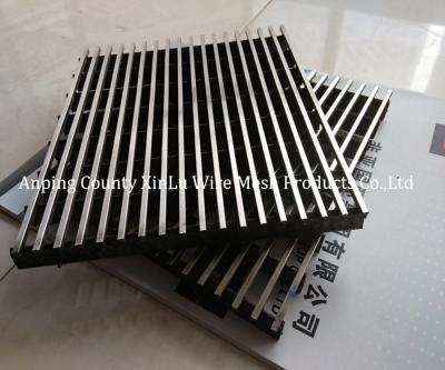 China Customized Johnson Wedge Wire Screen Panel 0.05mm-20mm Slot 3-20mm Thickness for Water Treatment for sale
