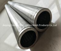 China Stainless Steel Wedge Wire Water Well Screen Pipe 200 PSI Johnson Filter for Oil Pump for sale