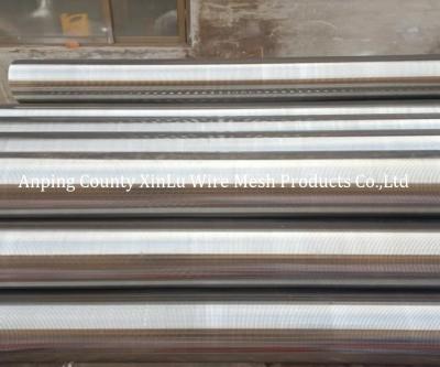 China V Wire Johnson Screen Pipe With Continuous Slot For Water Well Filter for sale