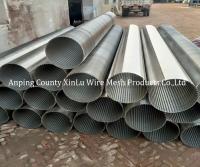 China Stainless Steel Water Well Screen Pipe 8-5/8 inch 300 PSI Custom Length Up to 20ft for sale