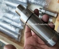 China Stainless Steel V Wire Wrapped Candle Filter Cartridge 88mm OD 0.1-1.5mm Slot for Water Well Sand Control for sale