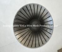 China 316L Stainless Steel Wedge Wire Water Well Screen Pipe 30mm Slot Non Magnetic for sale