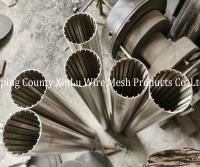 China 316L Stainless Steel Wedge Wire Water Well Screen Pipe 30mm Slot Non Magnetic for sale
