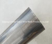 China 316L Stainless Steel Wedge Wire Water Well Screen Pipe 30mm Slot Non Magnetic for sale