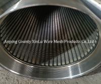 China Triangular Wire Wrap Screen Filter 6-5/8 8-5/8 Inch Diameter Electropolished Stainless Steel Well Screen for sale