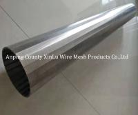 China Non-Magnetic Stainless Steel Johnson Wedge Wire Wrapped Screen Pipe 76-500mm Diameter 0.1-100mm Slot for sale