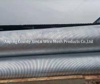 China 14 Inch Q195 Low Carbon Galvanized Wire Wrapped Water Well Screen 355.6mm OD 1.0mm Slot for sale