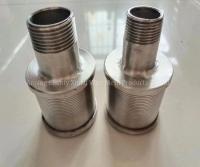 China Hastelloy C Wire Wrapped Screen Nozzle Duplex 2205 Johnson Filter 1-20 inch 0.05-10mm Slot for sale