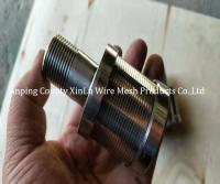 China Hastelloy C Wire Wrapped Screen Nozzle Duplex 2205 Johnson Filter 1-20 inch 0.05-10mm Slot for sale