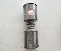 China Hastelloy C Wire Wrapped Screen Nozzle Duplex 2205 Johnson Filter 1-20 inch 0.05-10mm Slot for sale
