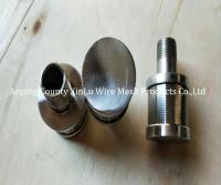 China Hastelloy C Wire Wrapped Screen Nozzle Duplex 2205 Johnson Filter 1-20 inch 0.05-10mm Slot for sale