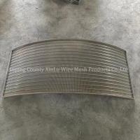 China SS316 Curved Wedge Wire Screen 0.1-7mm Slot Static Run Down Screen for Water Treatment for sale