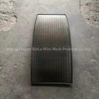 China 120 Degree Sieve Bend Screen Mesh Non Clogging V Wire Wrapped 0.2mm Slot for sale