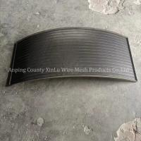 China 120 Degree Sieve Bend Screen Mesh Non Clogging V Wire Wrapped 0.2mm Slot for sale
