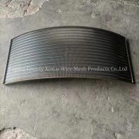 China SS316 Curved Wedge Wire Screen 0.1-7mm Slot Static Run Down Screen for Water Treatment for sale