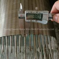China Continuous Slot Screen Pipe 2.9m 5.8m Container Fit OD 25-850mm Slot 0.1-60mm for sale