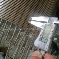 China Continuous Slot Screen Pipe 2.9m 5.8m Container Fit OD 25-850mm Slot 0.1-60mm for sale