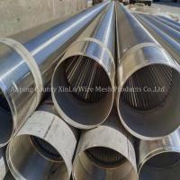 China #118 Profile Wire Continuous Slot Johnson Screen Basket for API Thread Connection 3x4.6mm for sale