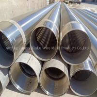 China #118 Profile Wire Continuous Slot Johnson Screen Basket for API Thread Connection 3x4.6mm for sale