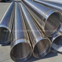 China Economical Continuous Slot Well Screen Tube Profile Wire 63 93 118 OD 25-850mm for sale