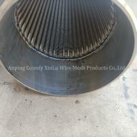 China Customizable Stainless Steel Johnson Wedge Wire Oil Well Sand Control Screen Pipe 2.9m 5.85m for sale