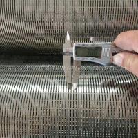 China Customizable Stainless Steel Johnson Wedge Wire Oil Well Sand Control Screen Pipe 2.9m 5.85m for sale