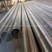 China Customizable Stainless Steel Johnson Wedge Wire Oil Well Sand Control Screen Pipe 2.9m 5.85m for sale