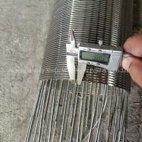China Customizable Stainless Steel Johnson Wedge Wire Oil Well Sand Control Screen Pipe 2.9m 5.85m for sale