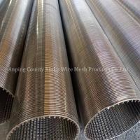 China Stainless Steel Sand Control Johnson Wire Screen Tube 2.9m 5.85m for Oil Pump Drilling for sale