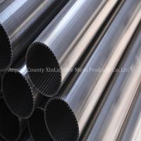 China Stainless Steel Johnson Screen Pipe Threaded NPT End Connection 200 PSI Oil Well Filter for sale