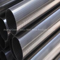 China Carbon Steel Q235 Water Well Screen Pipe 4-1/2 to 16 Inch Threaded NPT End Connection for sale