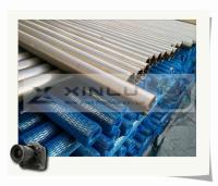 China 316L SS V Shape Wire Wrapped Screen Tube 33mm OD 50 Micron Slot for Pharmaceutical Filtration for sale