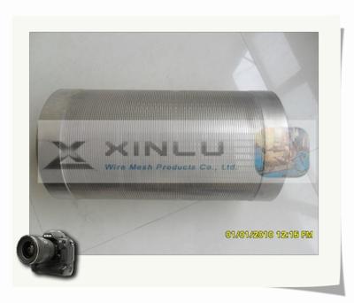 China 10-3/4 Inch Non Magnetic Stainless Steel Johnson Screen Tube 6m Sand Control Well Screen for sale
