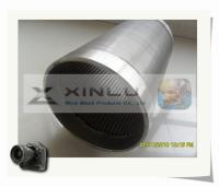 China 10-3/4 Inch Non Magnetic Stainless Steel Johnson Screen Tube 6m Sand Control Well Screen for sale